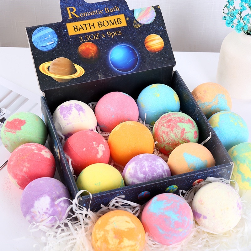 Solar system bathbomb (9 Balls/Box) Bath Bomb Water Toys | Shopee ...