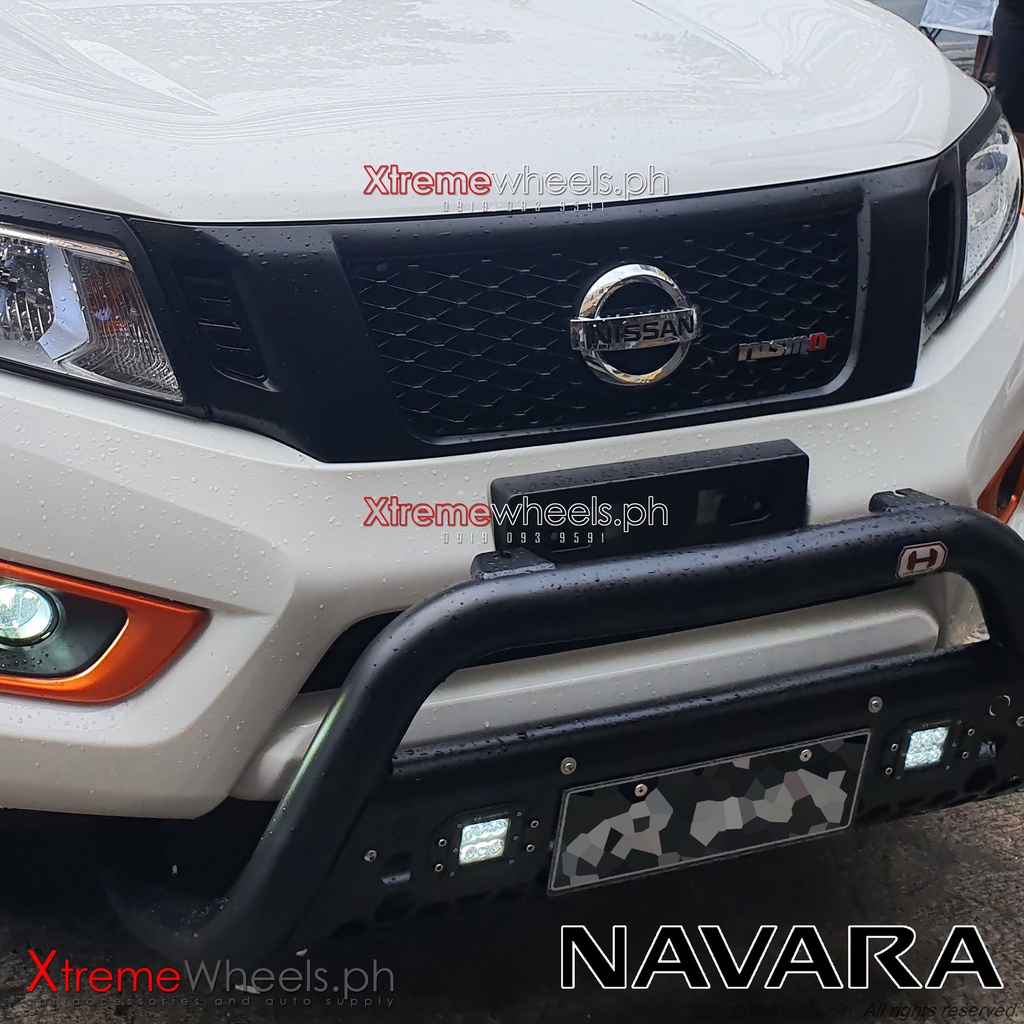 Navara Calibre VL EL NP300 2015-2020 Nismo Matte Black Front Grill ...