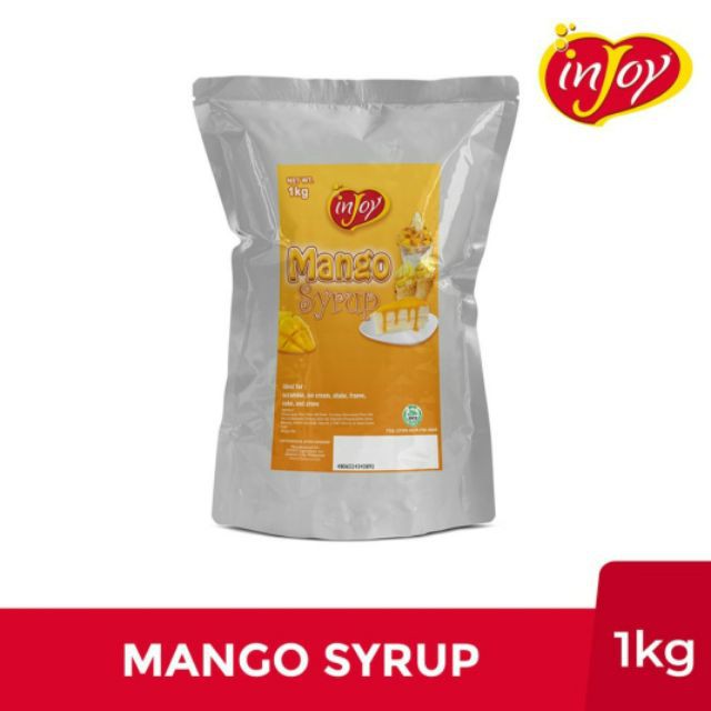 InJoy Mango Syrup 1kg | Shopee Philippines