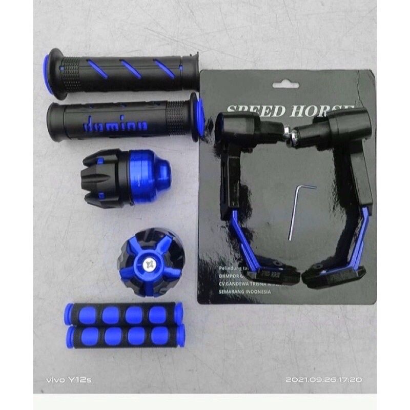 4-item Variation Package Proguard Robot +Rubber Handle +Grip Domino ...