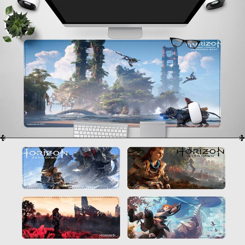 Brand Horizon zero dawn Gaming Mouse Pad Gamer Keyboard Maus Pad Desk ...