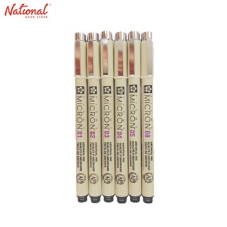 Sakura Pigma Micron Drawing Pen Black Xsdk-6A 6S National Book Store | Shopee Philippines