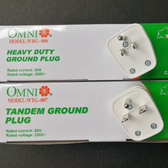 Omni Heavy Duty Parallel (WHG-008) / Tandem (WTG-007) Ground Plug ...