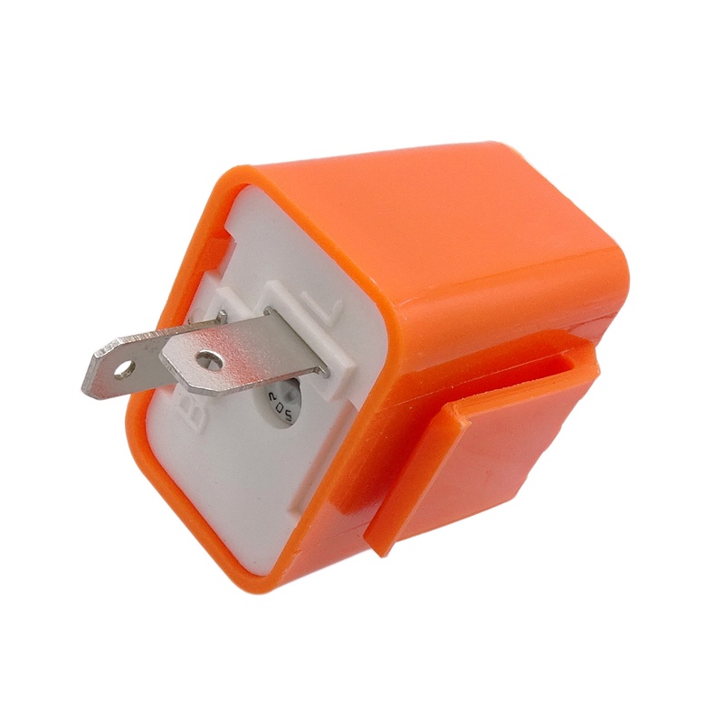 Universal 2 Pin Led Flasher Relay Motorcycle Switch Flasher Turn Signal ...