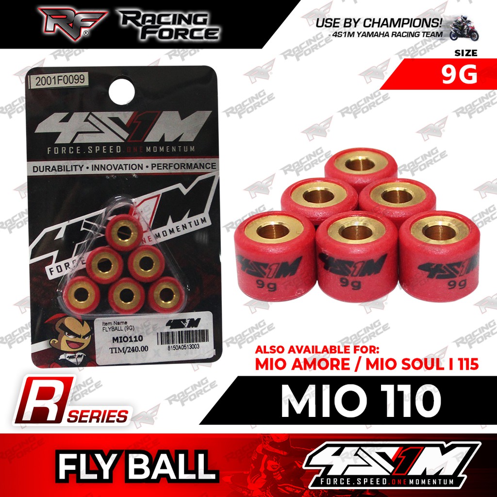 4S1M FlyBall (BOLA) Mio Amore/Sporty/Soul i 115 (5g/6g/7g/8g/9g/10g) | Shopee Philippines