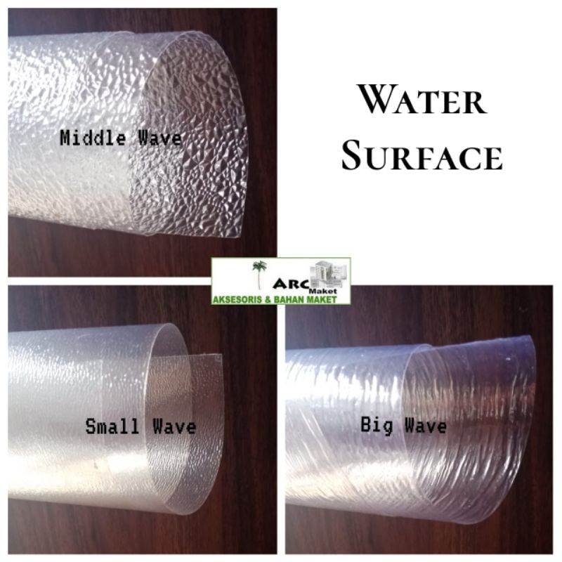 Water SURFACE SHEET WATER Effect Material For Architectural Mockups ...