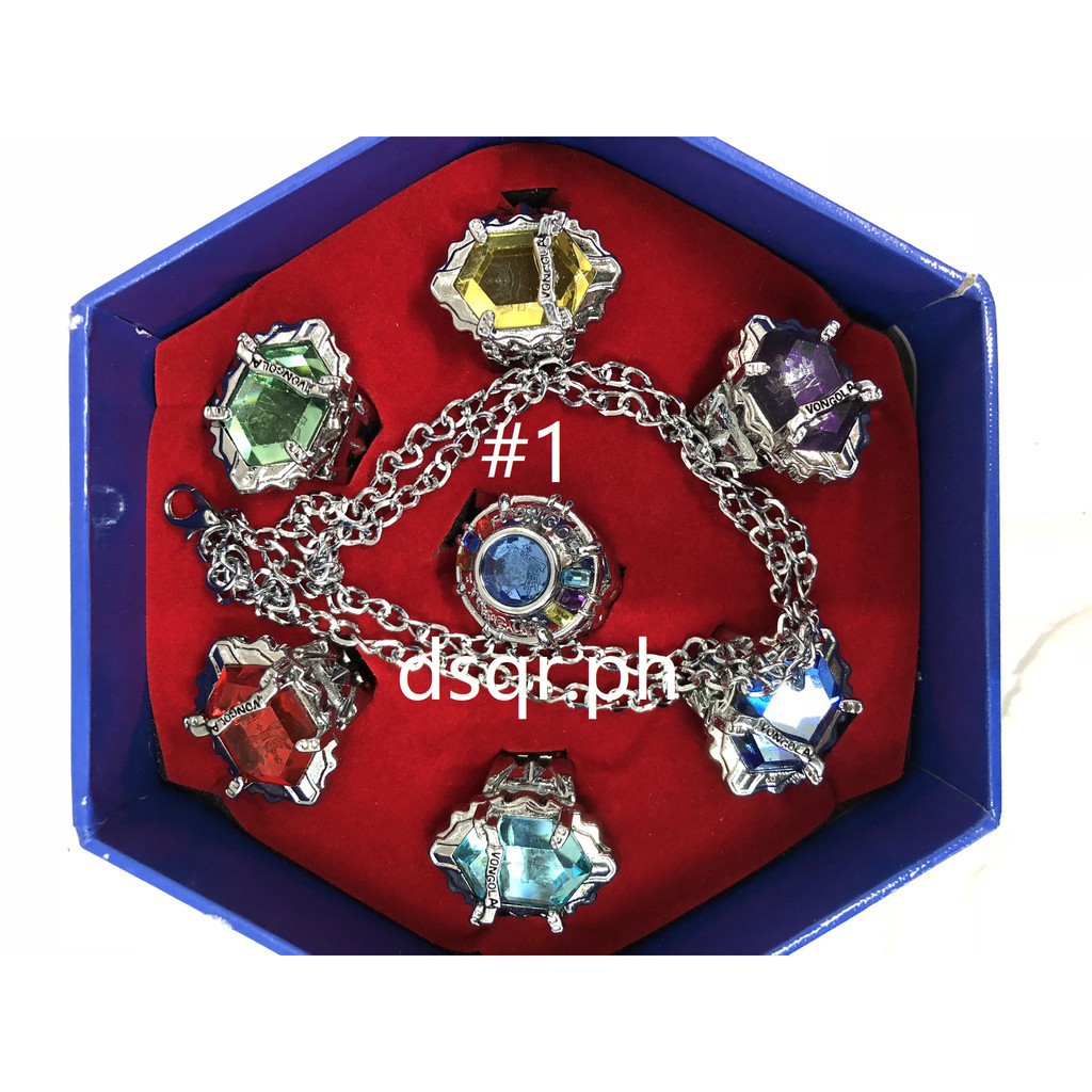 Hitman Reborn Vongola Rings Reborn Bracelet Anime Cosplay Rings ...