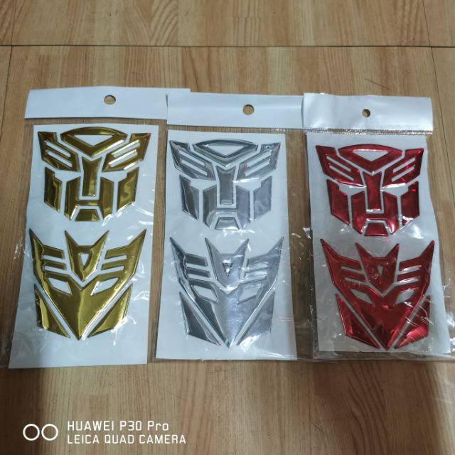 COD # motorcycle 3D Transformers sticker | Shopee Philippines
