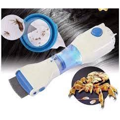 ♋ℂ 𝕒𝕟𝕕 𝔽 V-Comb Electric Lice Kuto Vacuum Remover Treatment Machine Nit ...