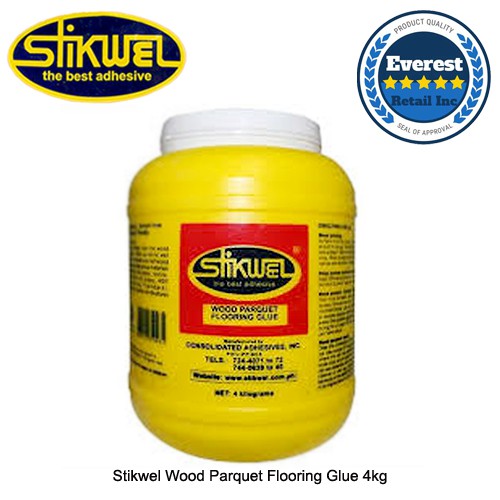 Stikwel Wood Parquet Flooring Glue - Wood Glue 4kg | Shopee Philippines