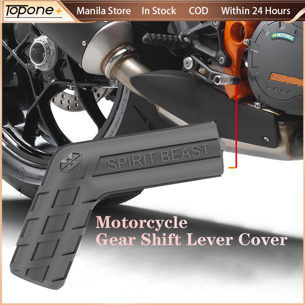 Quality Rubber Motorcycle Gear Shift Lever Cover Shifter Shoe Protector ...