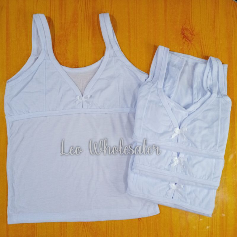 3 pcs White Lady Sando Bra S,M,L | Shopee Philippines