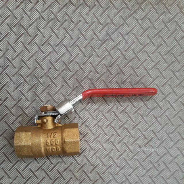 Great Volume GI Ball Valve with Lock 1/2 | Shopee Philippines