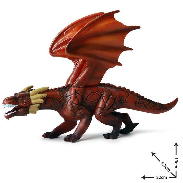 Mythical Flying Dragon Model Warcraft Fire breathing Dragon Ice Dragon ...