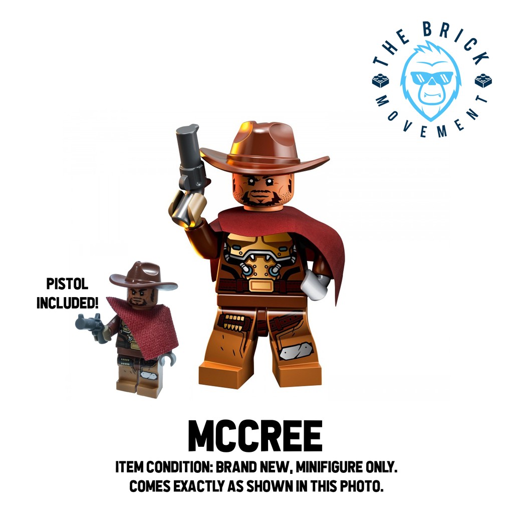 LEGO® OVERWATCH McCree Minifigure | Shopee Philippines