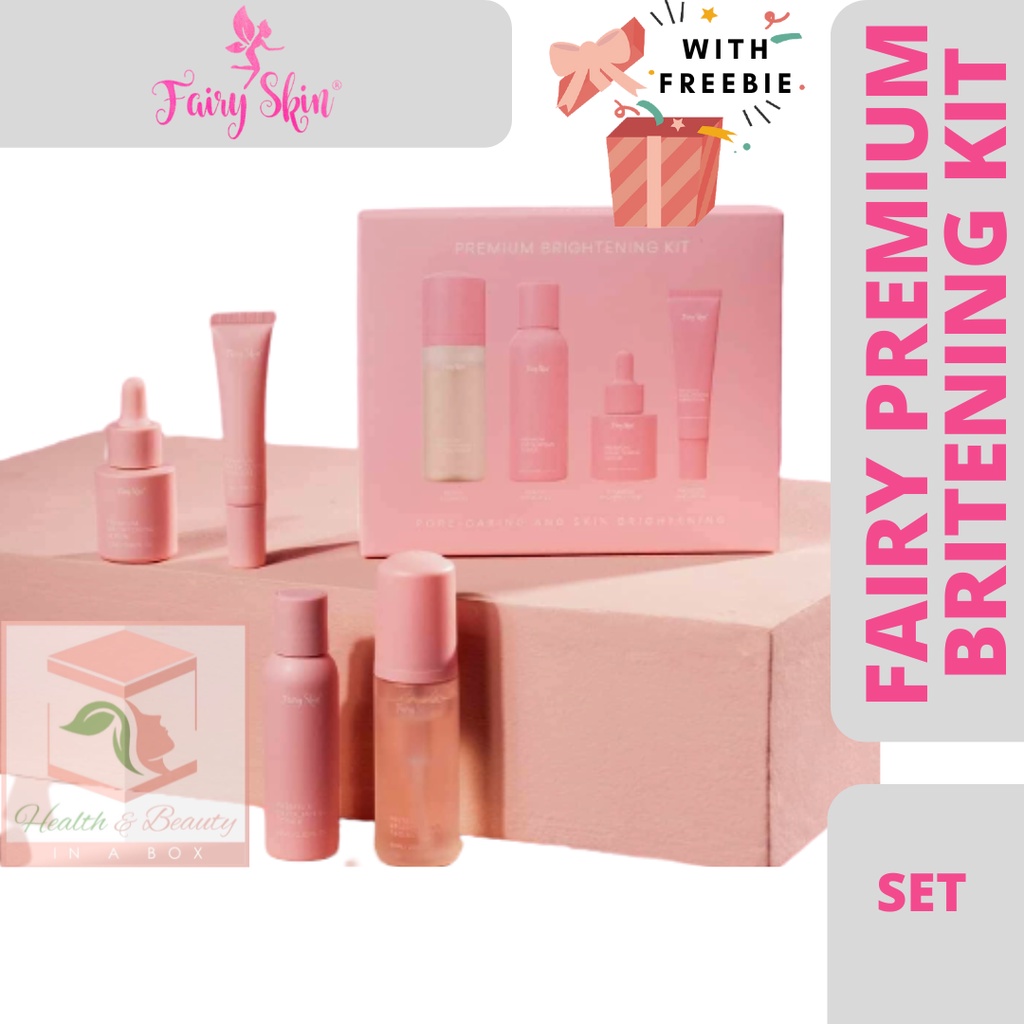 ORIGINAL/AUTHENTIC 100% Fairy Skin Derma Facial Set/PREMIUM BRIGHTENING ...