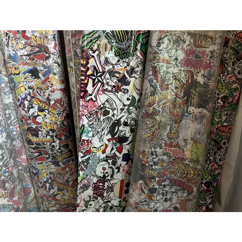 Car/motor sticker random colors per yard | Shopee Philippines