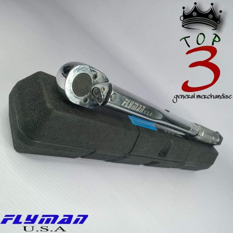 FLYMAN Torque Wrench 3/8 Drive ( click type ) | Shopee Philippines