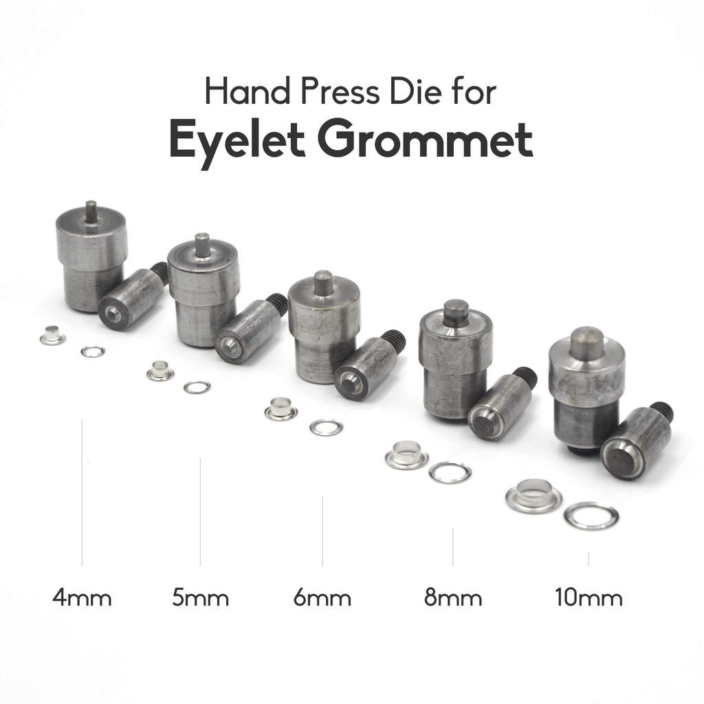 Hand Press Die for Eyelets Grommets Setter Setting Tools for Eyelet ...