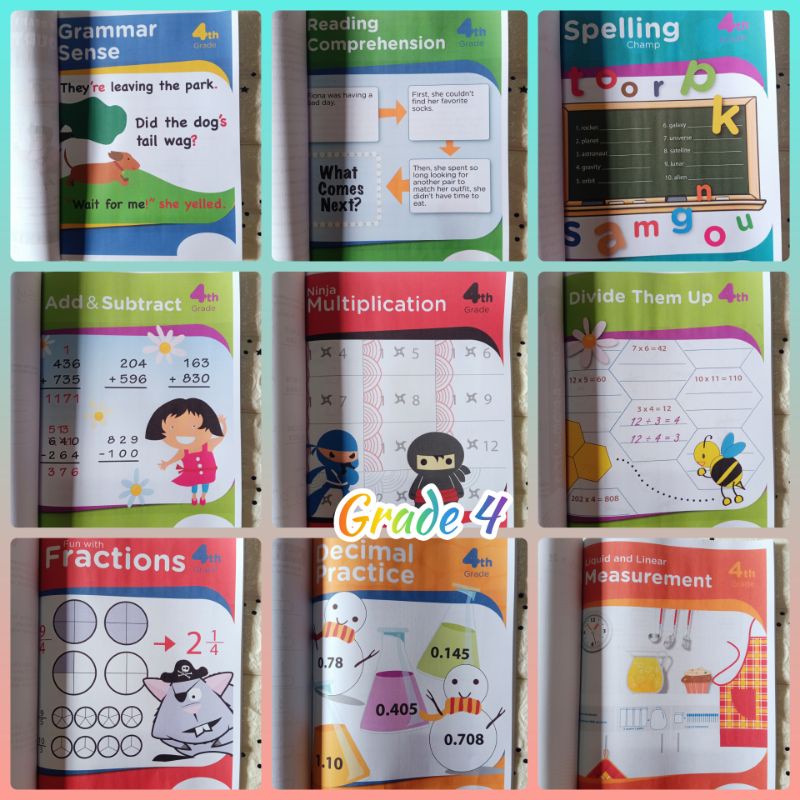 GRADE 4 WORKBOOK 100 PAGES | Shopee Philippines