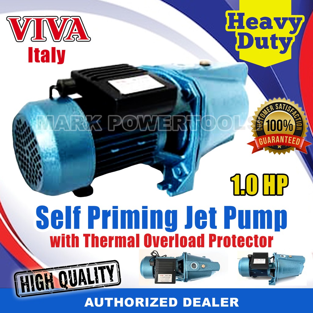 Viva Italy 1HP Self Priming Jet100 Heavy Duty | Shopee Philippines