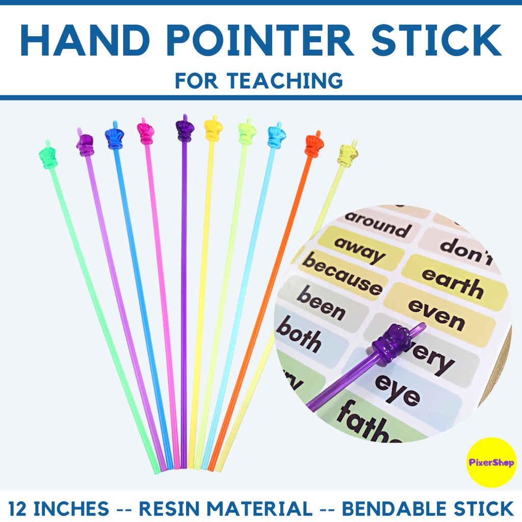 HAND POINTER STICK FOR TEACHING TODDLERS | Shopee Philippines