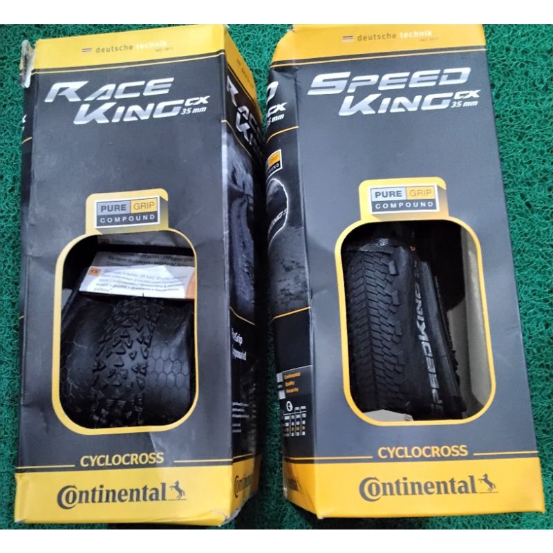 TIRE CONTINENTAL 700C×35C RACEKING and SPEEDKING CX FOLDING | Shopee ...