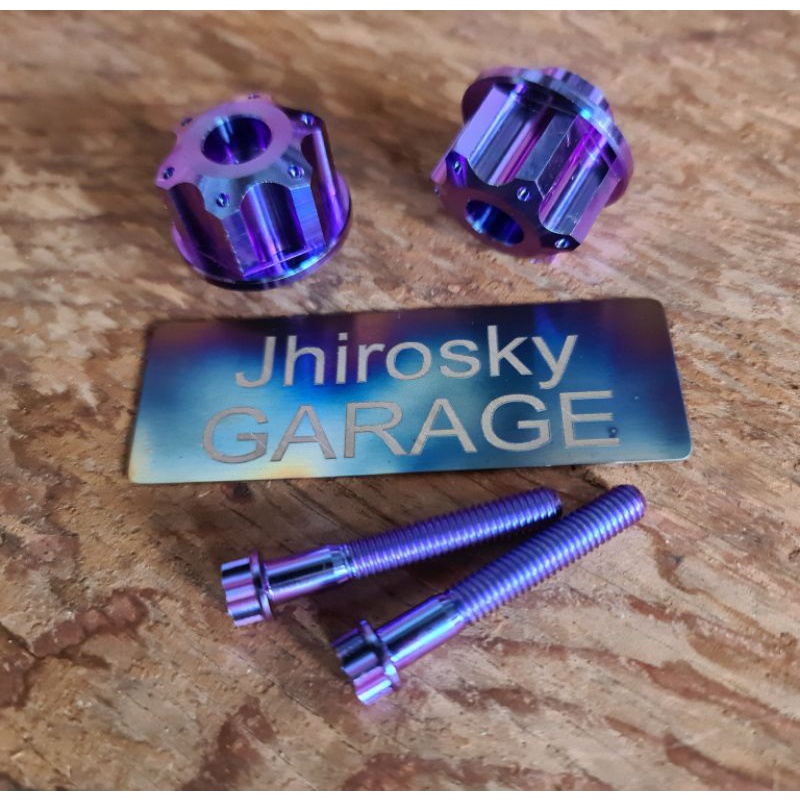 Titanium G5 Bar-end Set (Universal) | Shopee Philippines