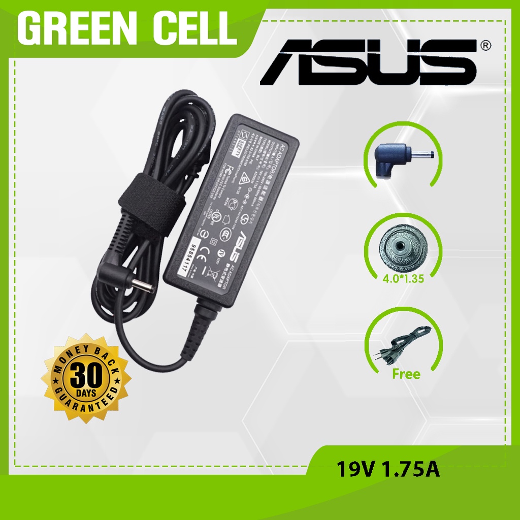 Asus Laptop Charger Adapter 19V 1.75A for VivoBook X407M X553 X553M ...