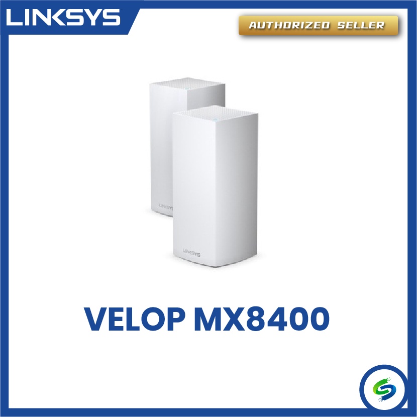 STEQ LINKSYS VELOP MX8400 WHOLE HOME MESH WIFI 6 SYSTEM, 2 PACK (AX8400) NEW!!! | Shopee Philippines