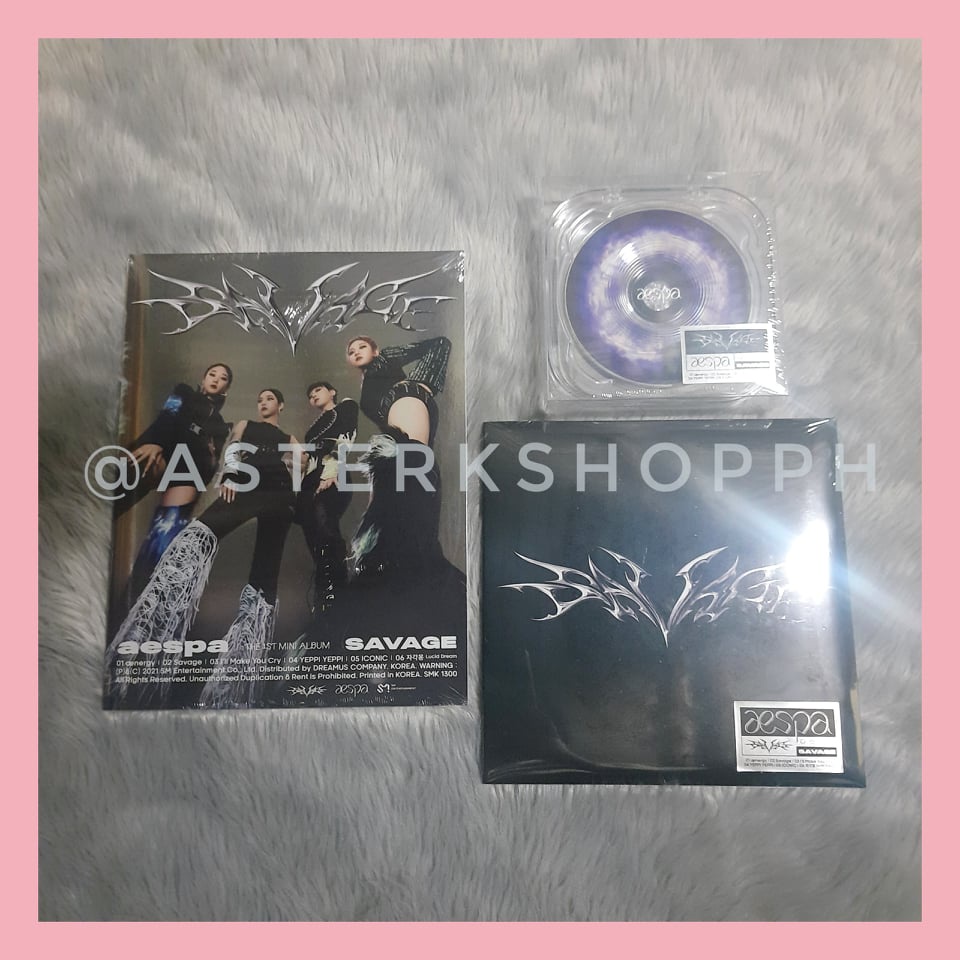 AESPA Savage (Mini Album Vol. 1) | Shopee Philippines