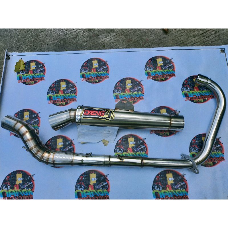 open pipe elbow replica, tmx rusi, typhoon150, motoposh 51mm | Shopee ...