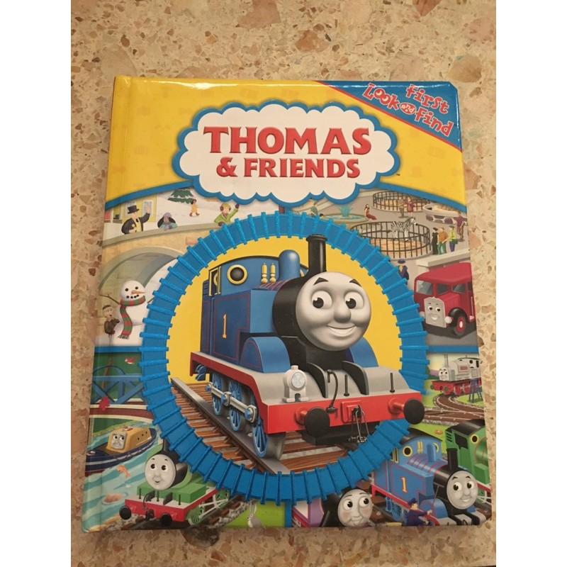 Thomas & friends look and find book | Shopee Philippines