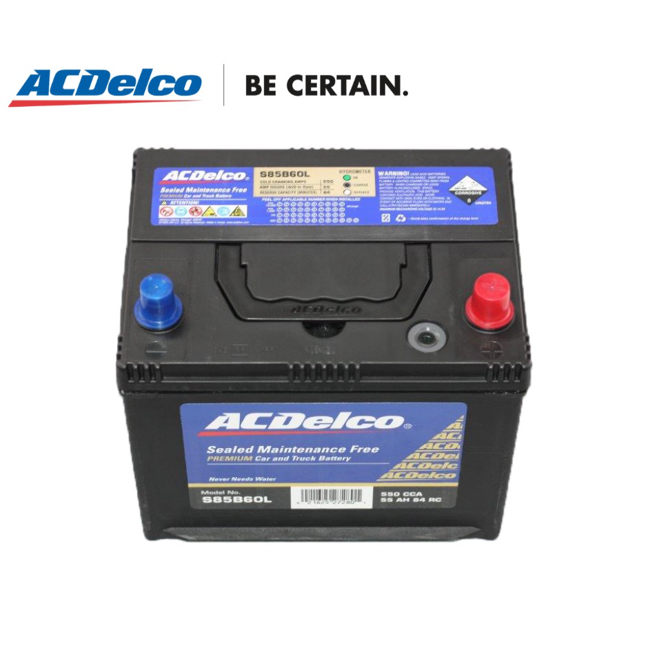 ACDelco SMF S85B60L / NS50 / 1SM Car Battery | Shopee Philippines