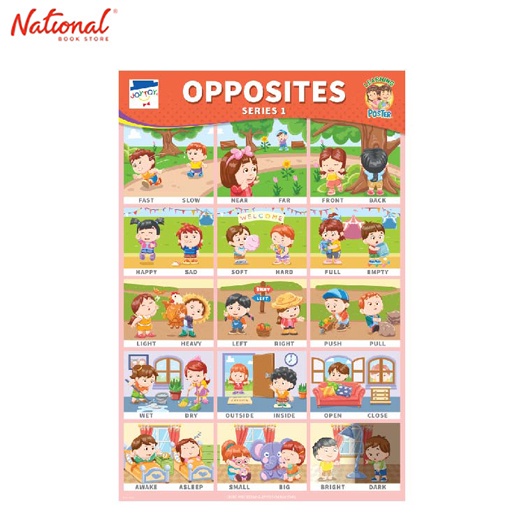 Series 1 Opposites Poster National Book Store | Shopee Philippines