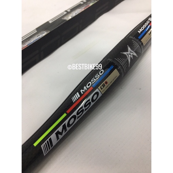 Mosso Handlebar Carbon Alloy MTB Flat Handle Bar | Shopee Philippines