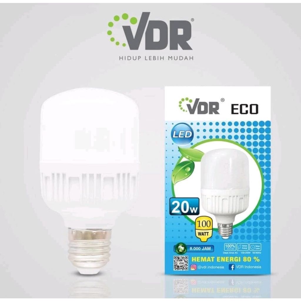 VDR 20 Watt Capsule Ecobright LED Bulb, saves light with guarantee ...