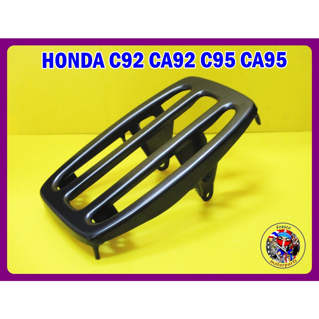REAR Grille STEEL BLACK Seat-HONDA C92 CA92 C95 CA95 GRATING Rack Carrier | Shopee Philippines