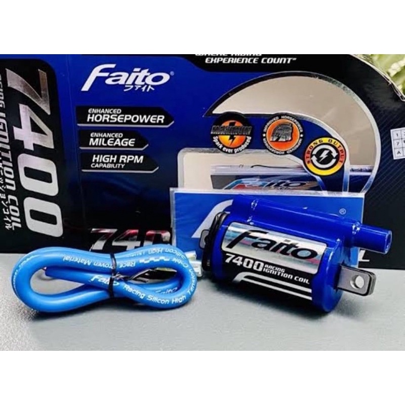 ORIGINAL FAITO RACING IGNITION COIL 7400 Universal Xrm110 xrm125 ...