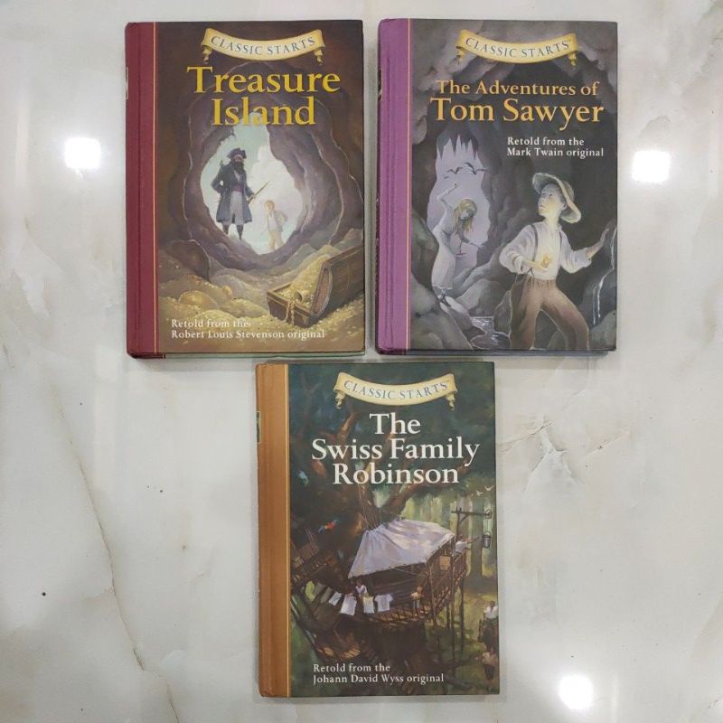 classic starts the swiss robinson family tom sawyer treasure island ...