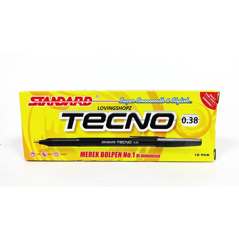 Tecno Standard Pen, 12 pcs per box | Shopee Philippines