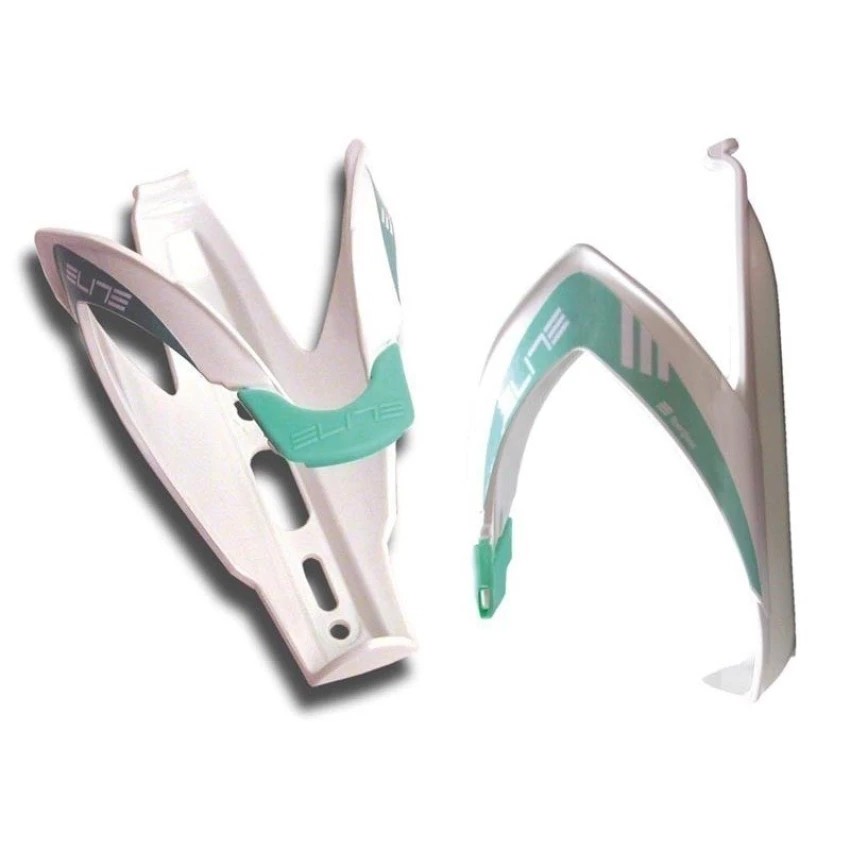 Bianchi GLASS FIBRE BOTTLE CAGE CELESTE Leg (POLISHED WHITE/CELESTE ...