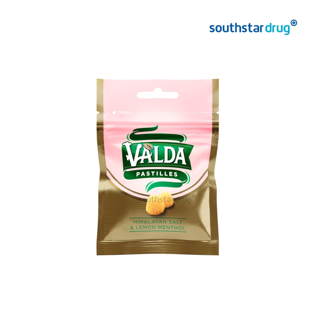 Valda Pastilles Himalayan Salt and Lemon Menthol 20 g | Shopee Philippines