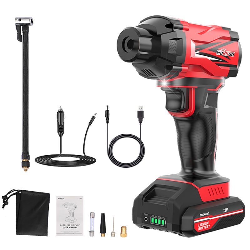 Handheld Car Air Compressor Portable compressor for Car 150PSI 6000mAh ...