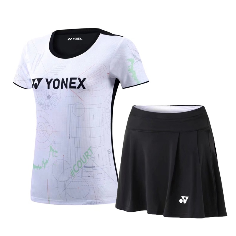 Yonex Casual Badminton Shirt Lady Women Tennis Wear Badminton Sports ...