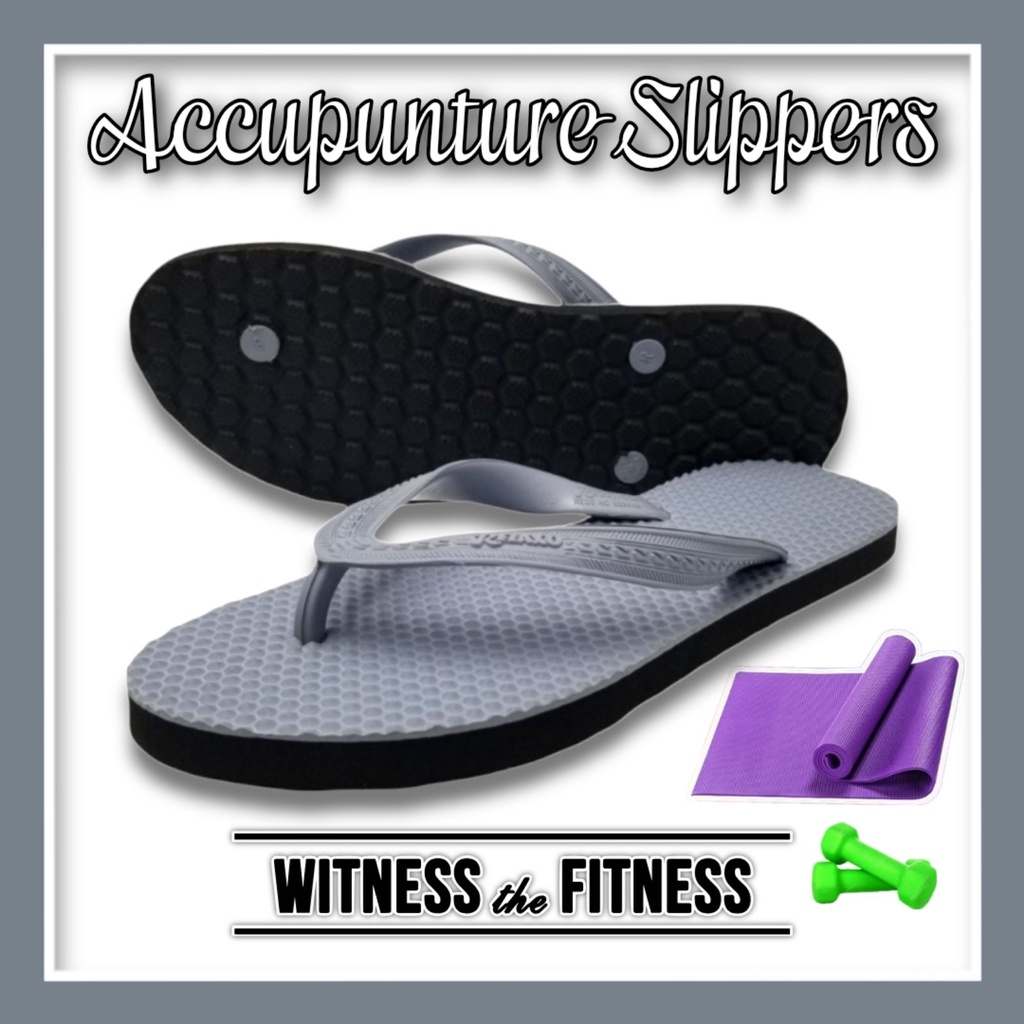 Men's Hard-Sole 'FITNESS SLIPPERS' in EVA Sole (Grey) | Shopee Philippines