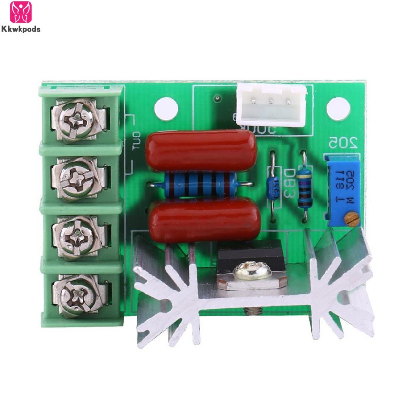 AC 220V 2000W high power thyristor voltage regulator dimmer motor speed ...