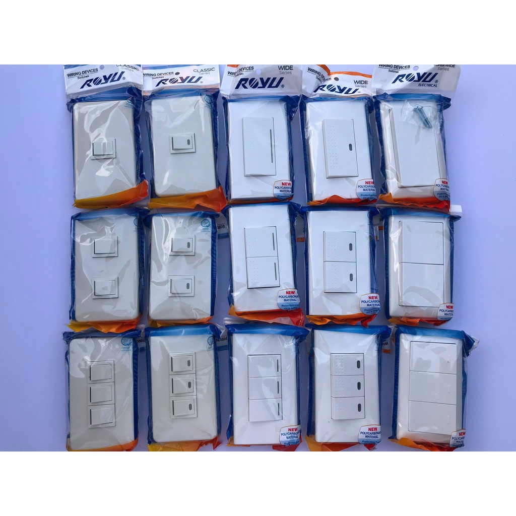 Royu Switch Set (Classic Series, Wide Series, Super Wide Series ... Royu Switch Set (Classic Series, Wide Series, Super Wide Series ...