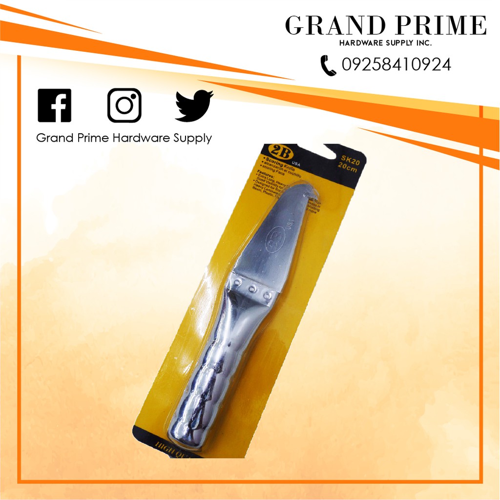 2B Scoring Knife | 20cm | Shopee Philippines