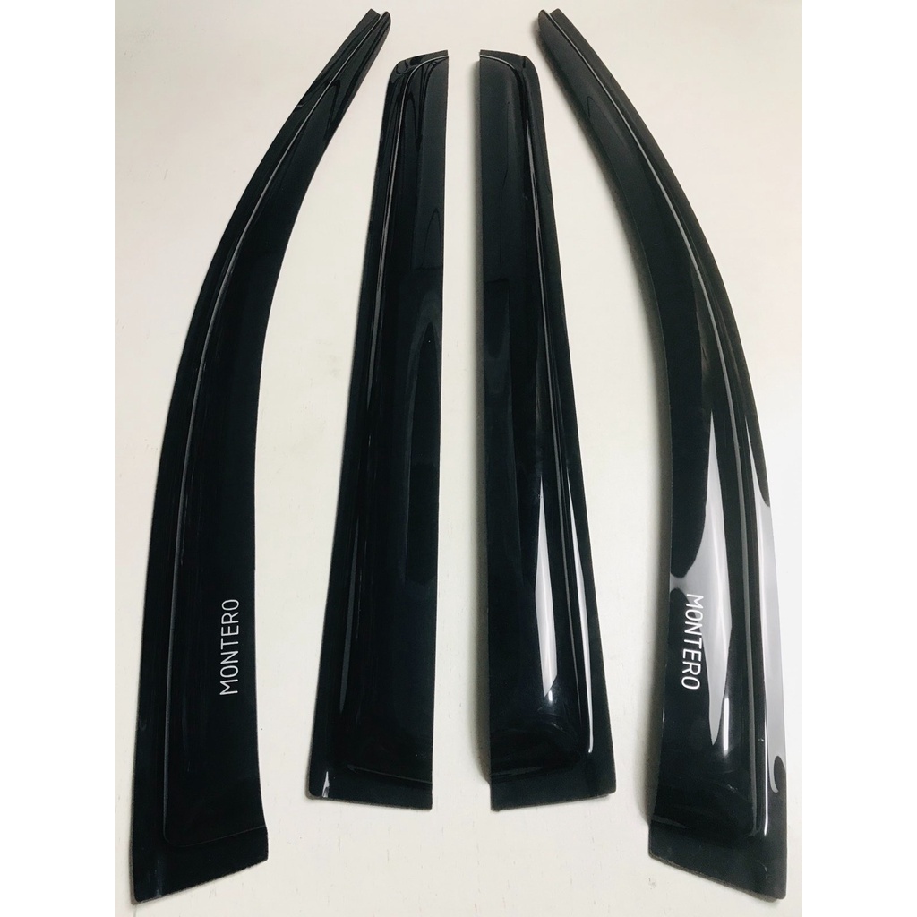 Mitsubishi Montero 2016 2017 2018 2019 2020 2021 Rain Visor - OEM-grade ...